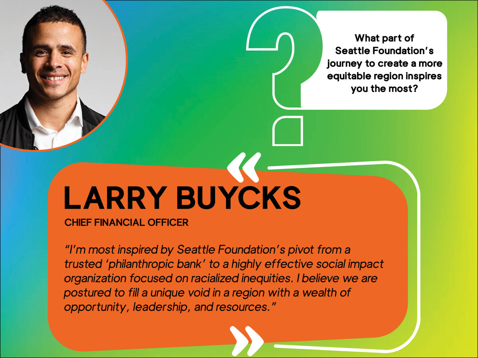 Meet our New Senior Leaders - Seattle Foundation